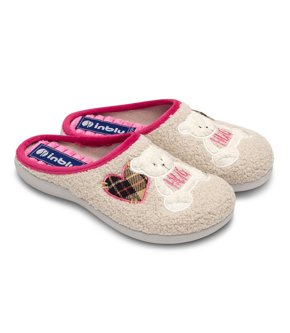 Kapcie damskie Inblu EC-95 Beżowe - twojeobuwie.pl